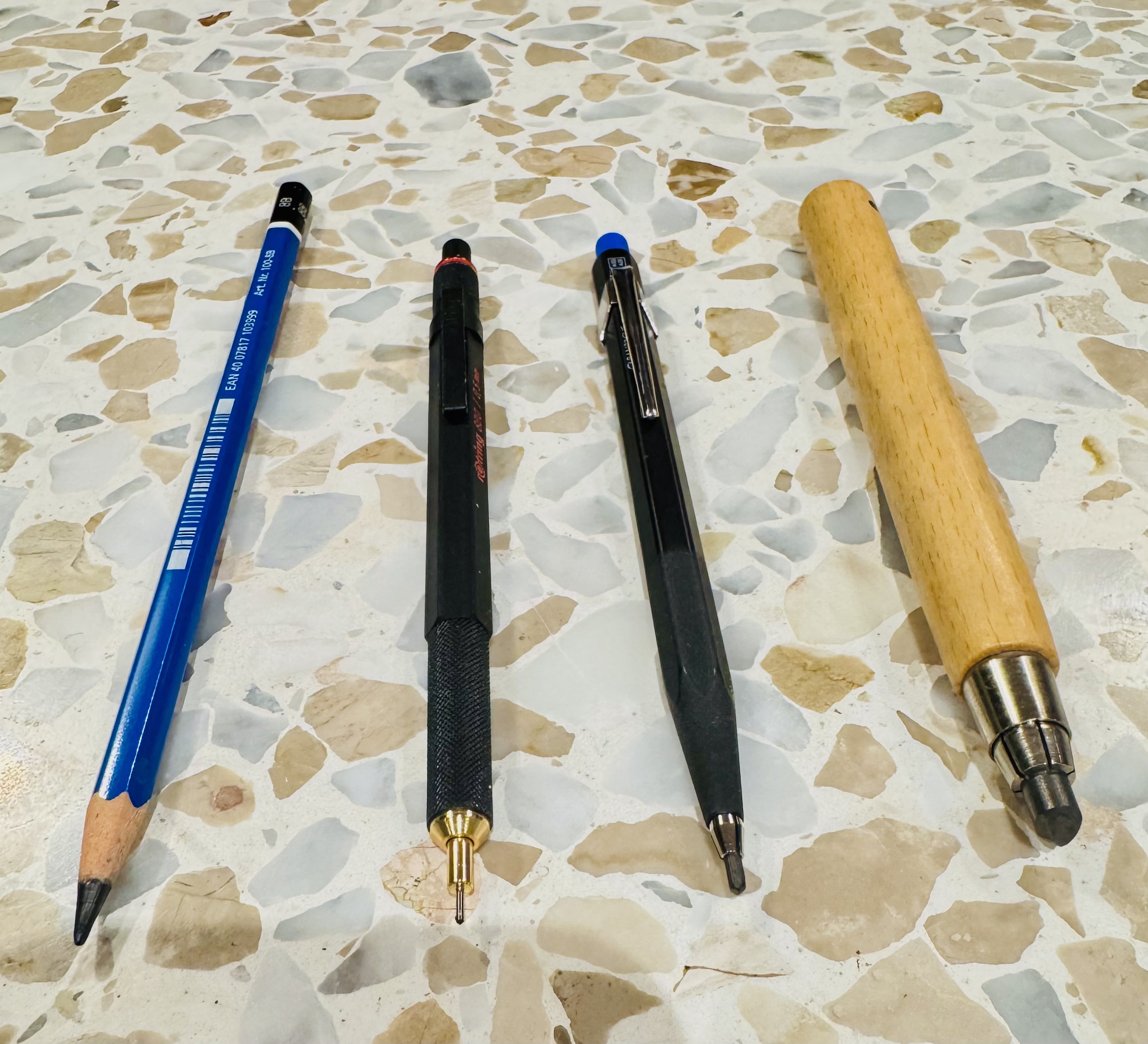 Time to get the lead out – Pen Paint and Scalpel